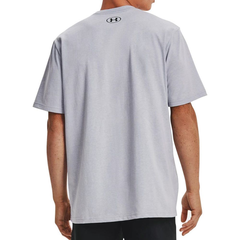 Polo Deportivo Under Armour Camo Boxed Logo SS 1361673-011 Plomo - Shopstar