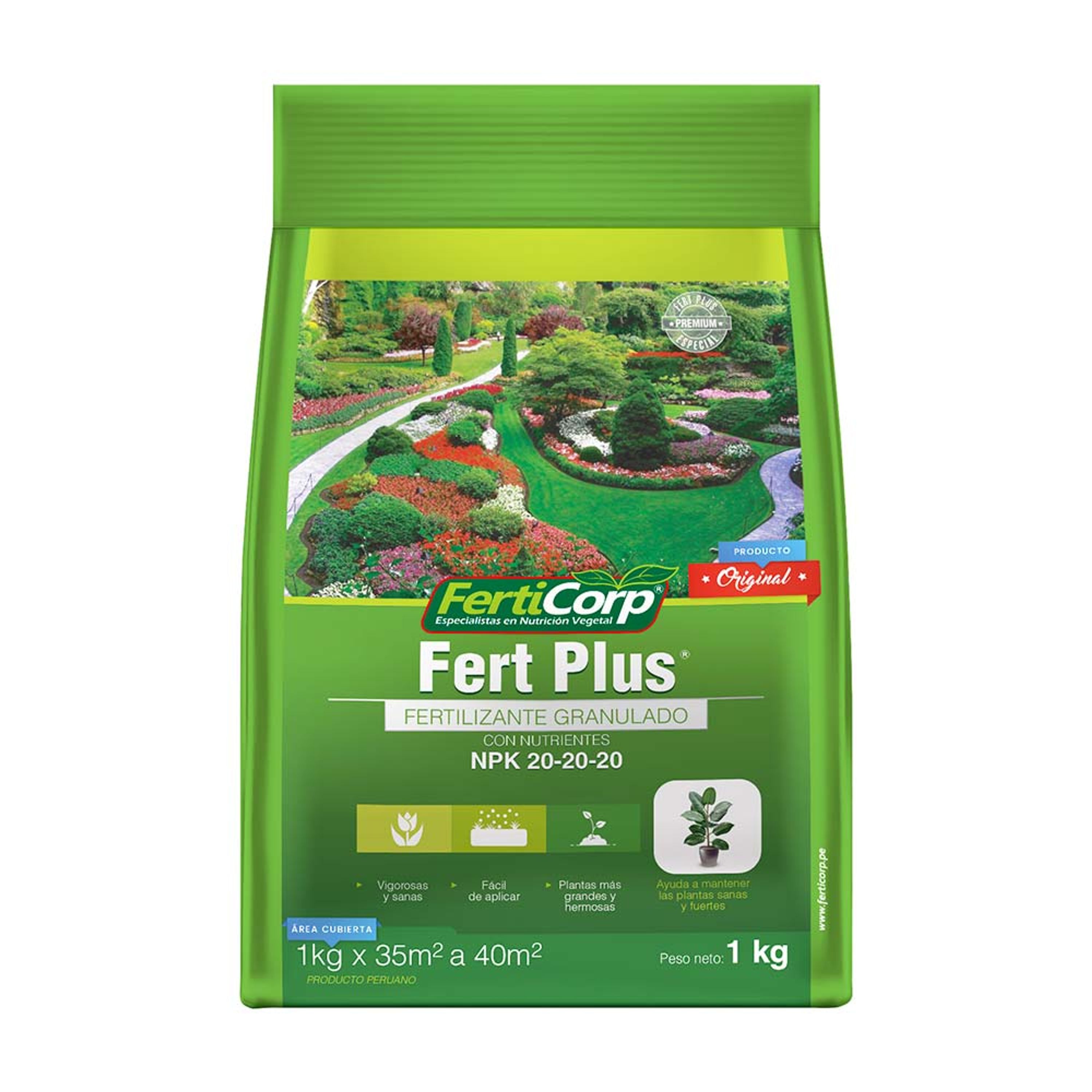 Fertilizante Granulado Fert Plus 1Kg - Shopstar