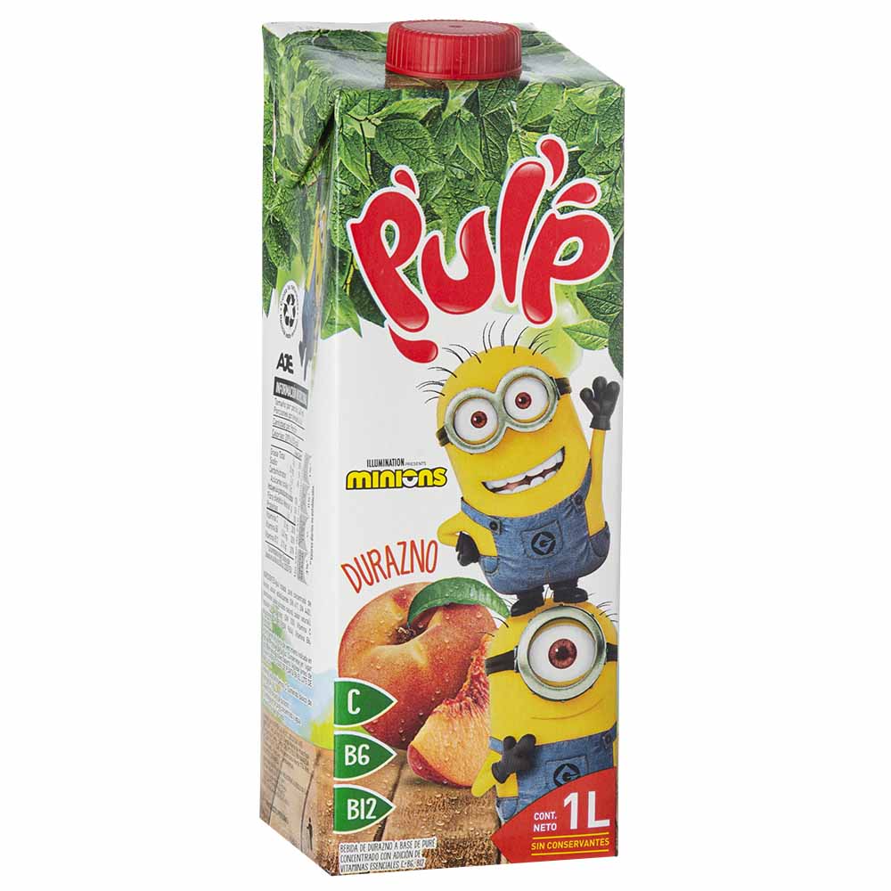 Bebida PULP Durazno Caja 1L - Shopstar