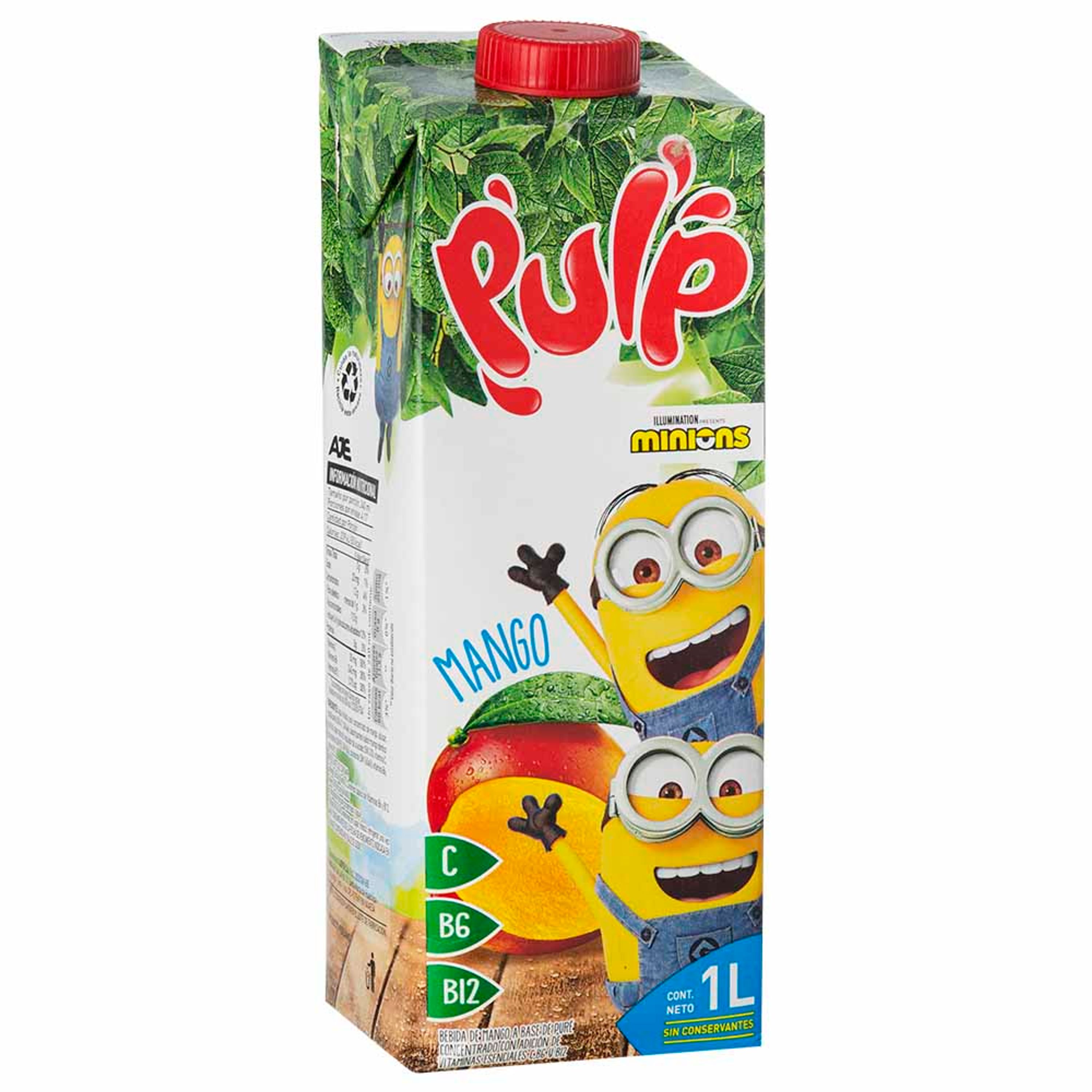 Bebida de Fruta PULP Mango Caja 1L - Shopstar